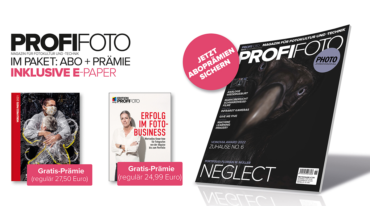 Jetzt abonnieren und sparen | ProfiFoto